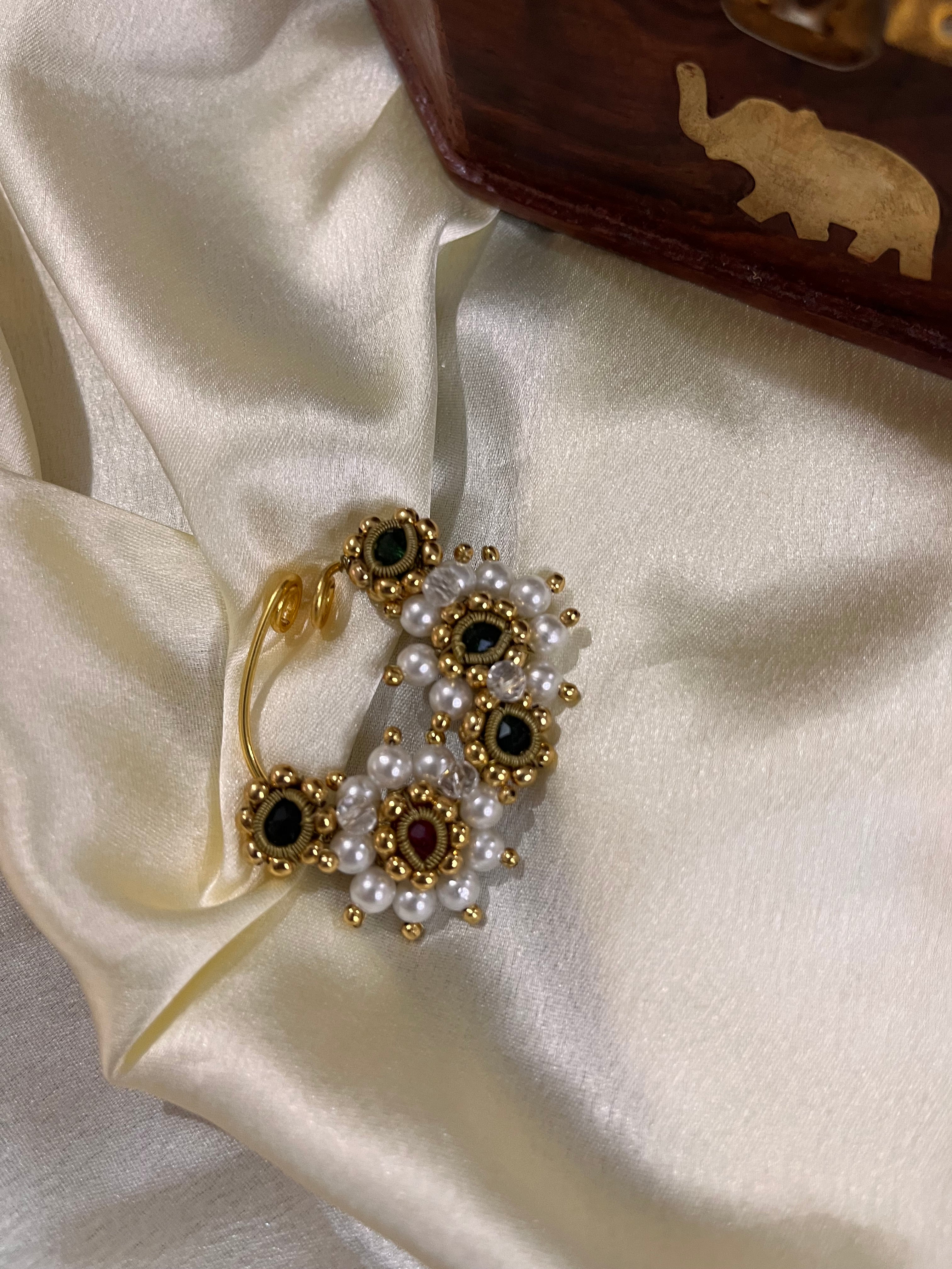 5 flower Pearl Nath – MahaNath